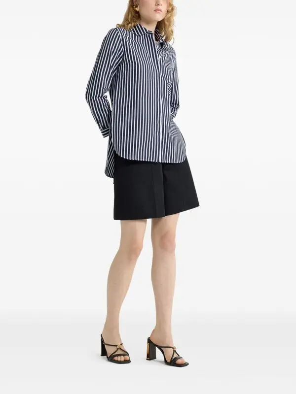 PATOU Gabardine Bermuda Shorts - Black