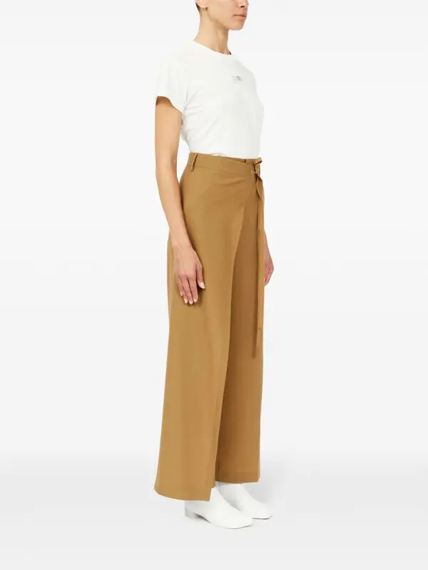 MAISON MARGIELA Wrap-design Flared Trousers