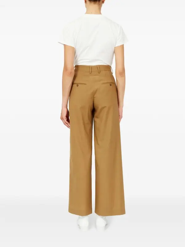 MAISON MARGIELA Wrap-design Flared Trousers