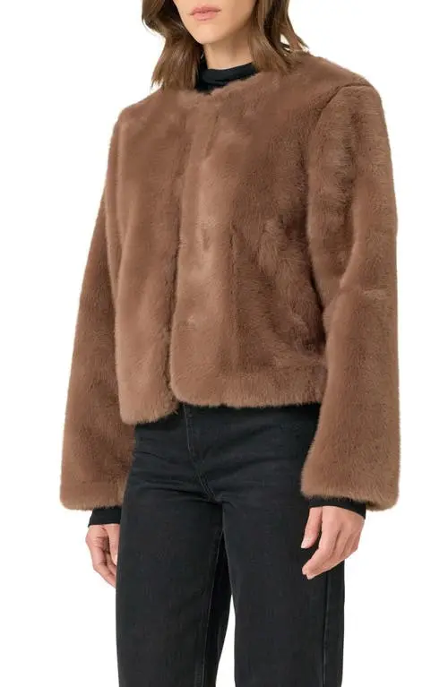 Endless Rose Faux Fur Jacket