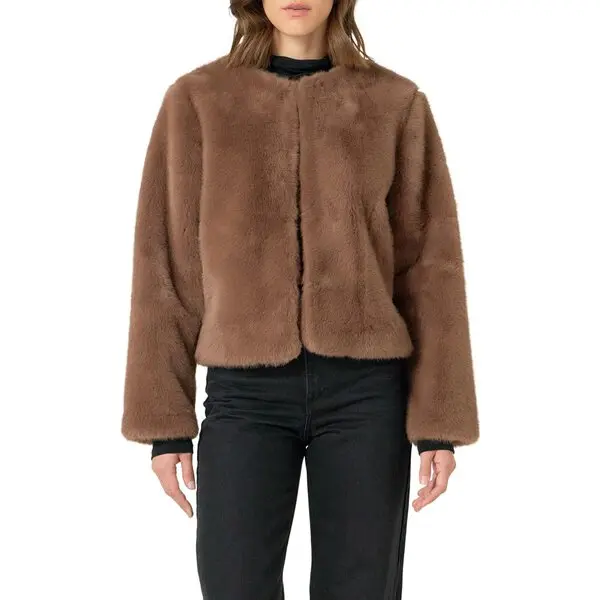 Endless Rose Faux Fur Jacket