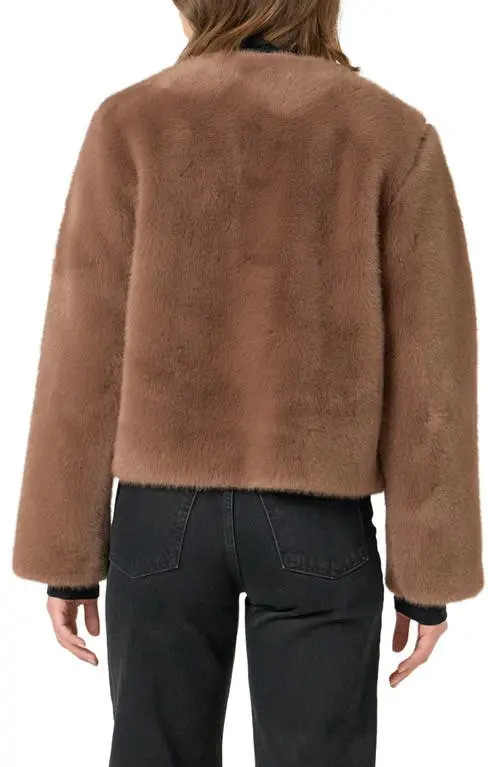 Endless Rose Faux Fur Jacket