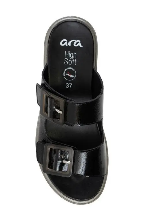ARA Marbella Lug-sole Slide Sandal