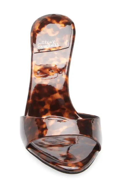 Jeffrey Campbell Ce-soire Slide Sandal - Tortoise