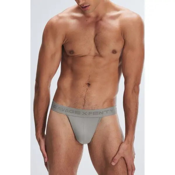 SAVAGE X FENTY Shadow Fit Jock Strap - Deep Grey