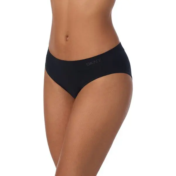Dkny 3-pack Seamless Litewear Bikini - Black