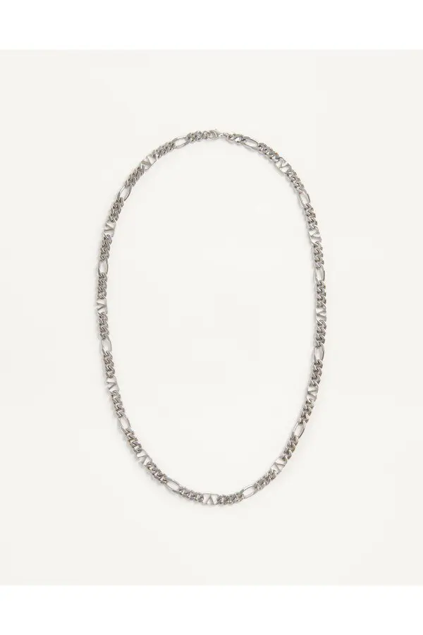 Valentino Garavani Vlogo Signature Metal Necklace - Natural