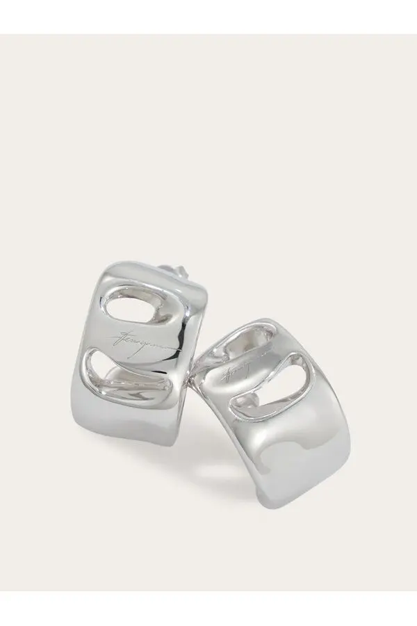 FERRAGAMO Vara Hoop Earrings
