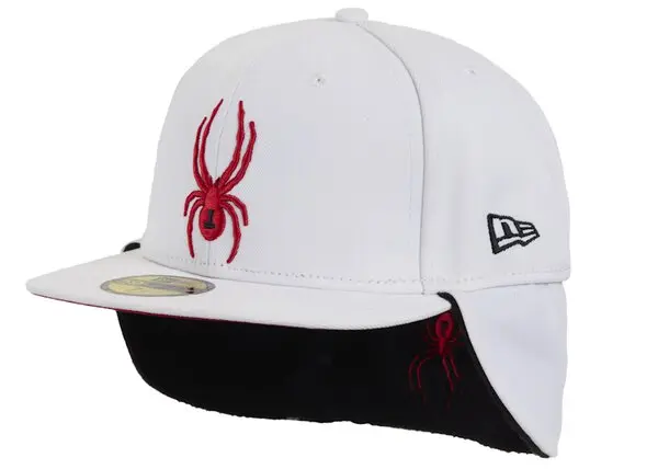 Supreme Spyder Earflap New Era Cap - White