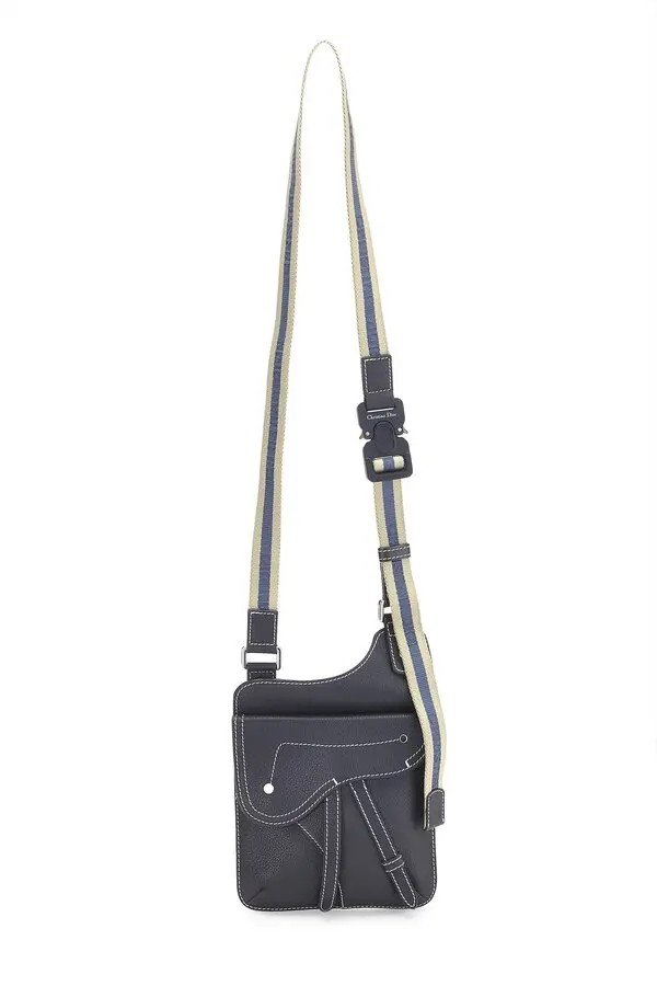 Dior Grained Saddle Crossbody