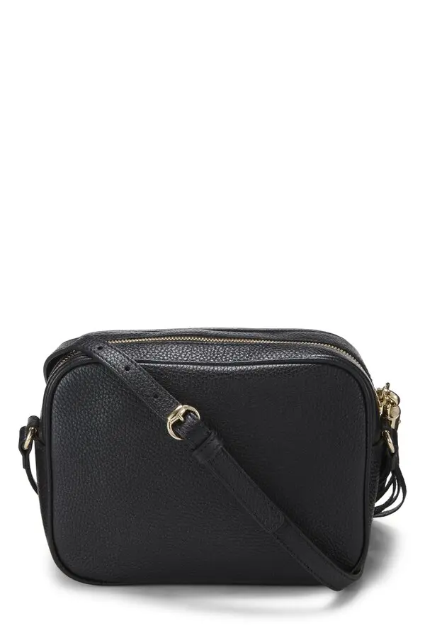 Gucci Leather Soho Disco Bag - Black