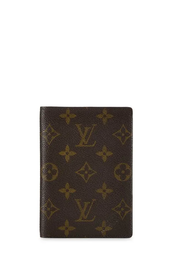 LOUIS VUITTON Monogram Canvas Passport Cover
