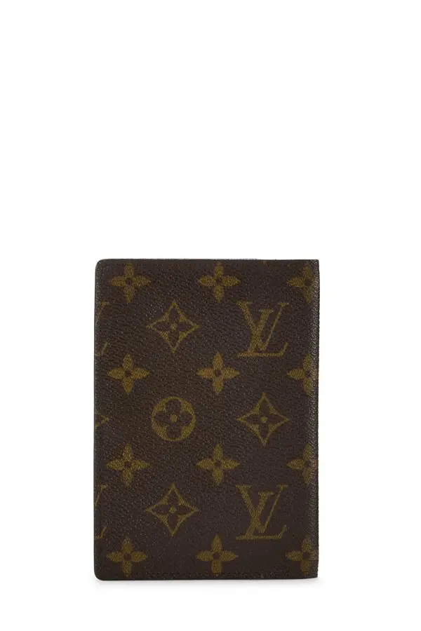 LOUIS VUITTON Monogram Canvas Passport Cover