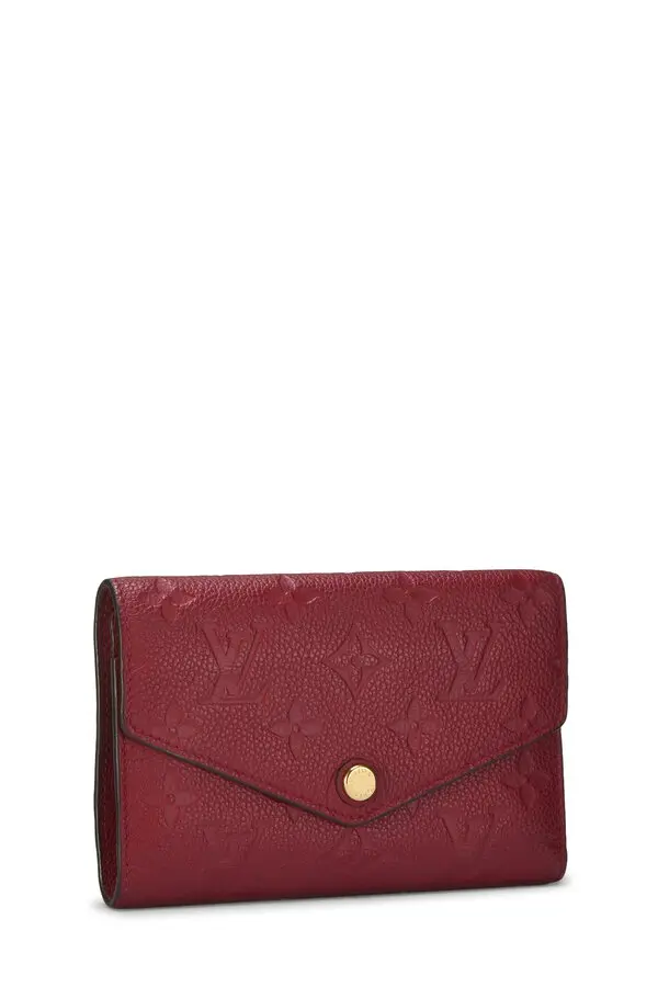 LOUIS VUITTON Monogram Empreinte Compact Curieuse