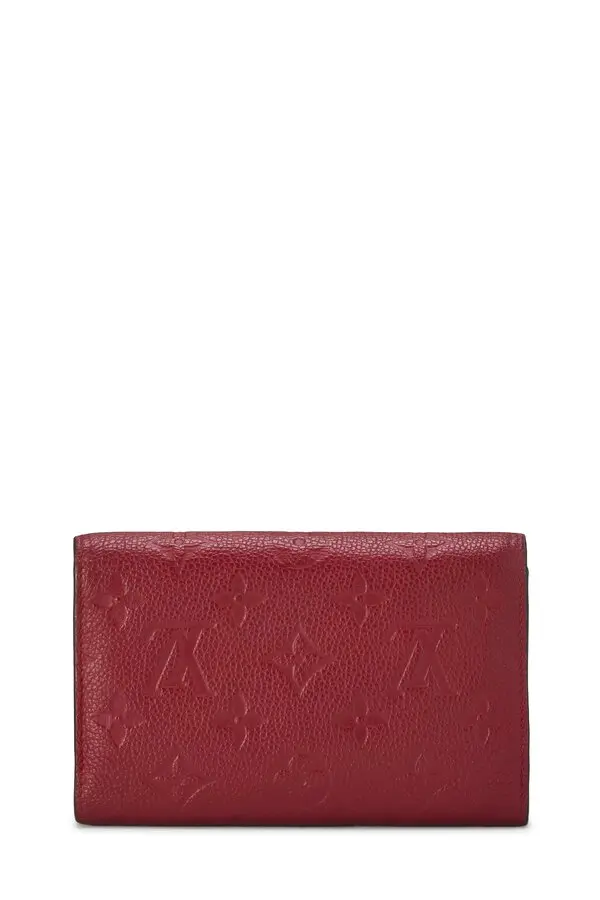 LOUIS VUITTON Monogram Empreinte Compact Curieuse