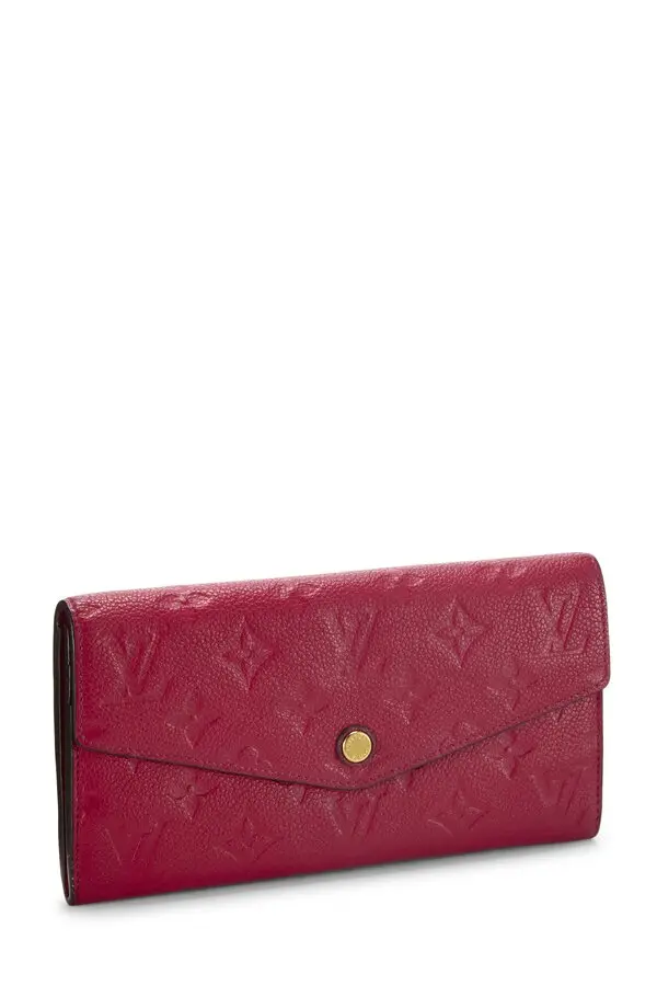 LOUIS VUITTON Monogram Empreinte Compact Curieuse