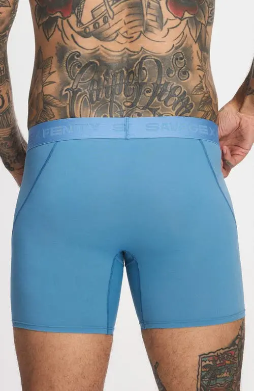 SAVAGE X FENTY Shadow Fit Boxer Briefs - Blue Haze