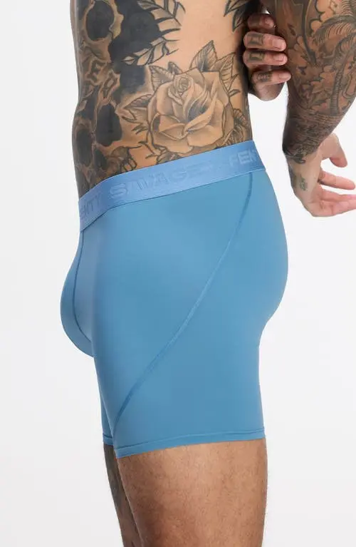 SAVAGE X FENTY Shadow Fit Boxer Briefs - Blue Haze