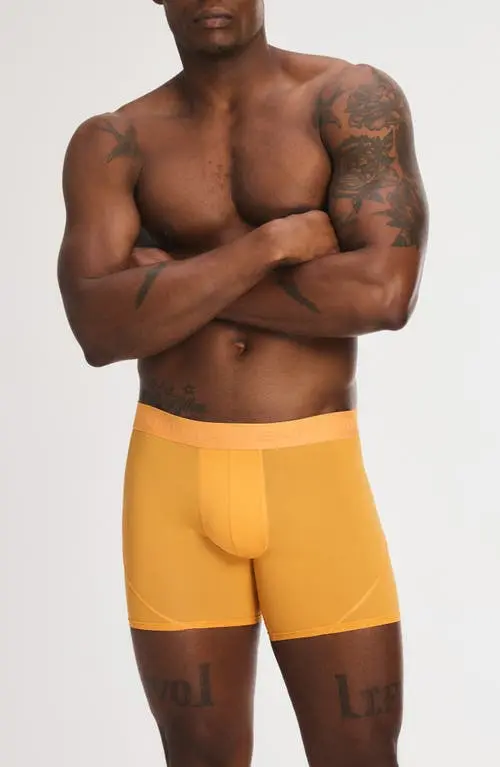 SAVAGE X FENTY Flex Performance Boxer Briefs - Orange Fetish