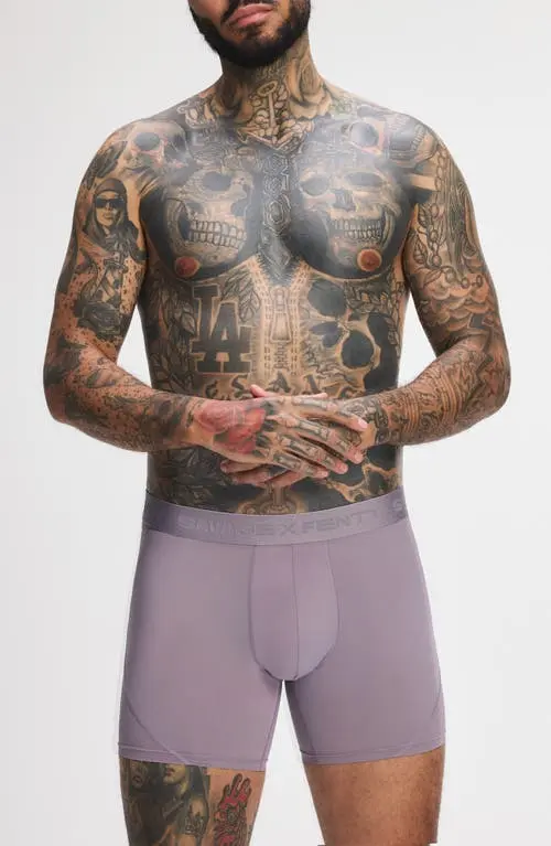 SAVAGE X FENTY Shadow Fit Boxer Briefs - Raisin Berry
