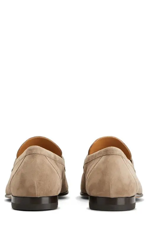 TOD'S Goatskin Suede Penny Loafer