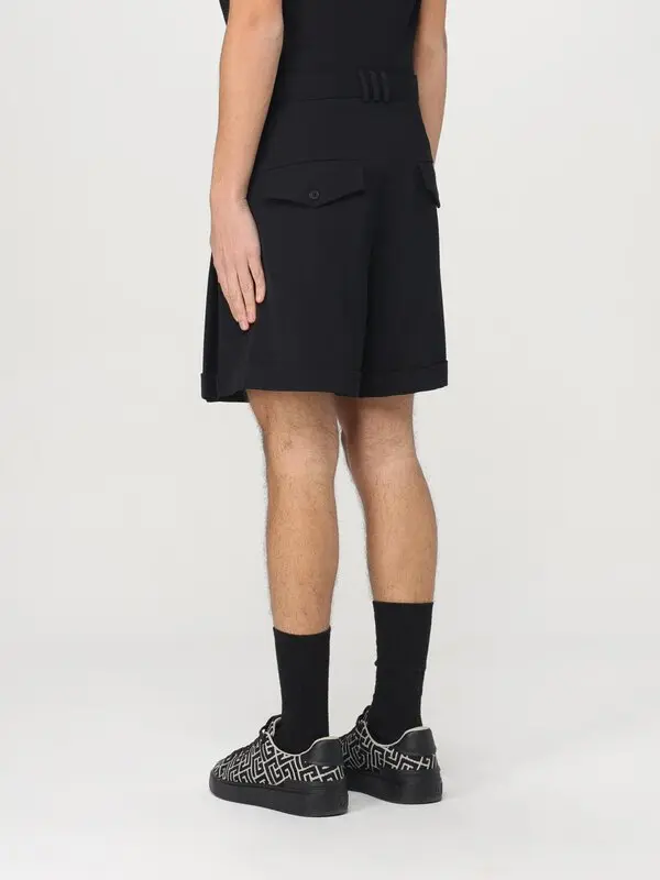 Balmain Pleated Cuffed Shorts