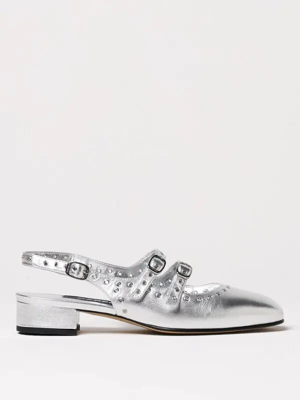 CAREL Slingback Pumps - Silver