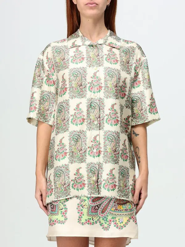 Etro Printed Shirt - White