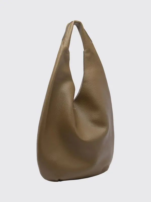 A.p.c. Le Neige Grained Leather Shoulder Bag - Kaki
