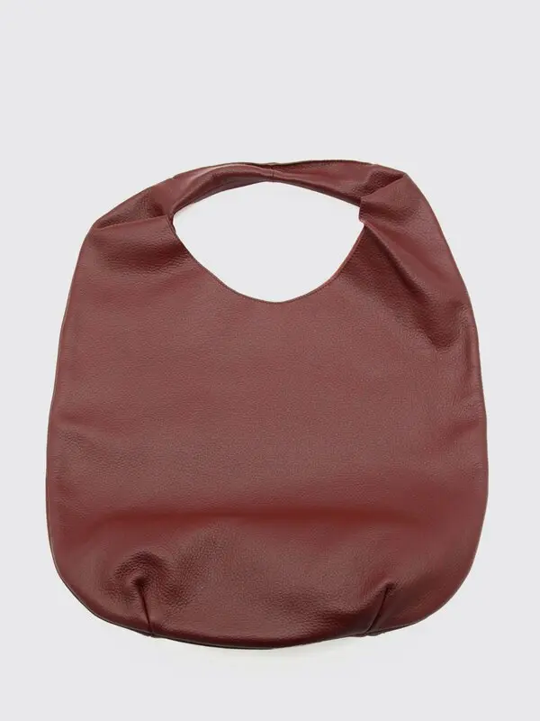 A.p.c. Textured Leather Tote Bag - Wine