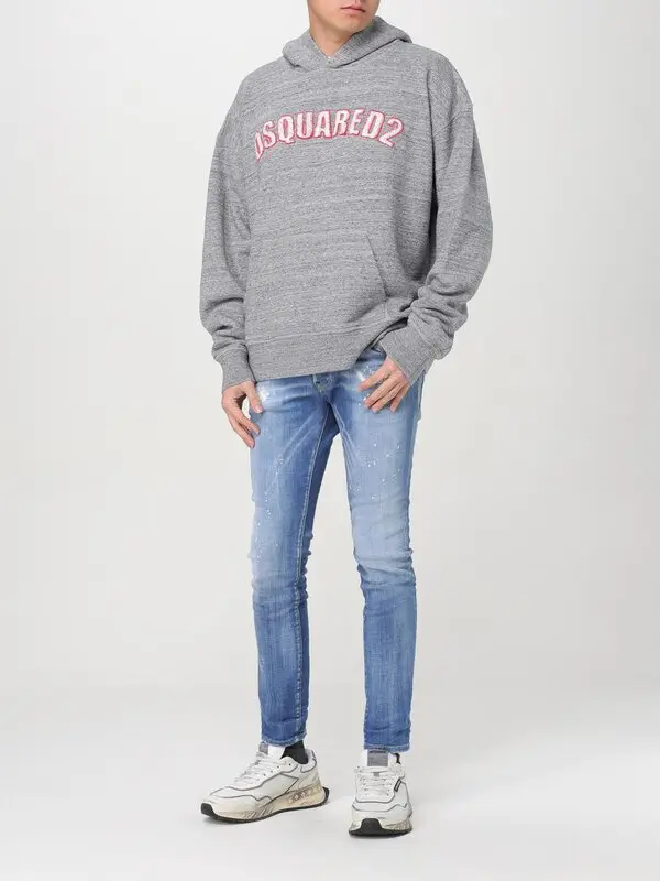Dsquared2 Embroidered Logo Hoodie