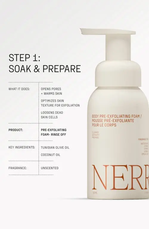 NERRĀ Body Pre-exfoliating Foam