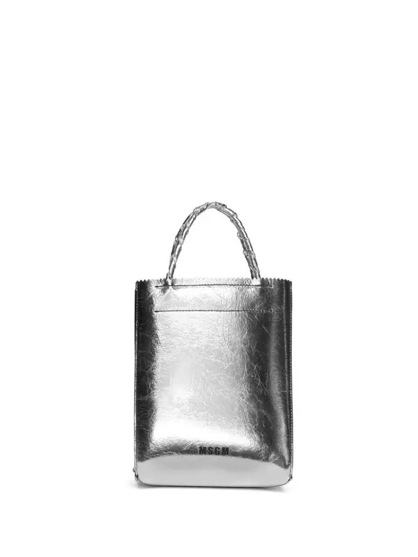 MSGM Metallic Tote