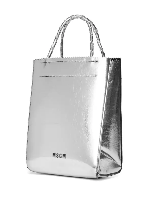 MSGM Metallic Tote
