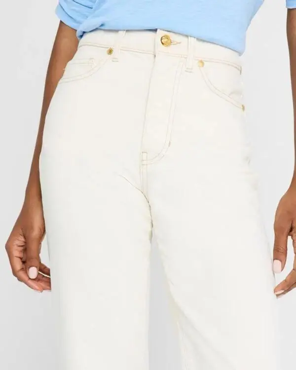 Veronica Beard Dylan High-rise Straight Ankle Jeans