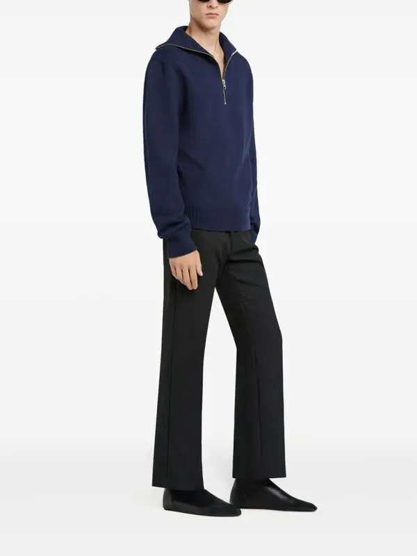 COURREGES Trucker Sweater - Blue