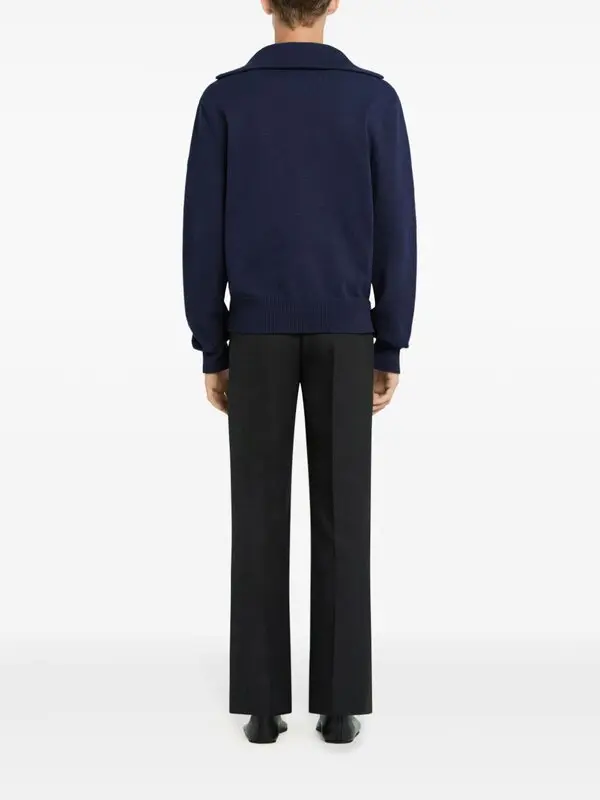 COURREGES Trucker Sweater - Blue