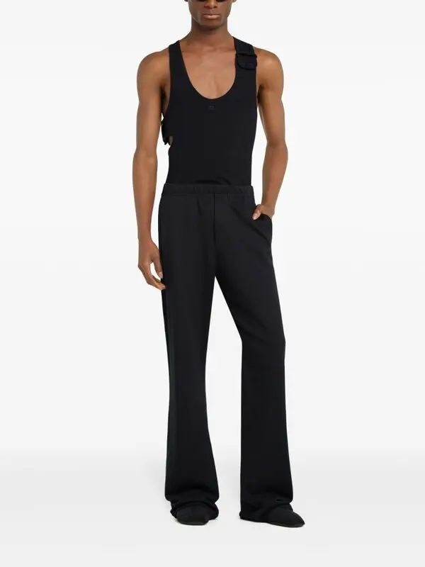 COURREGES Bootcut Track Pants - Black