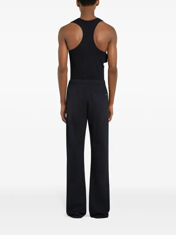 COURREGES Bootcut Track Pants - Black