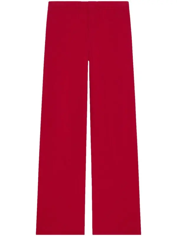 COURREGES Bootcut Track Pants - Red