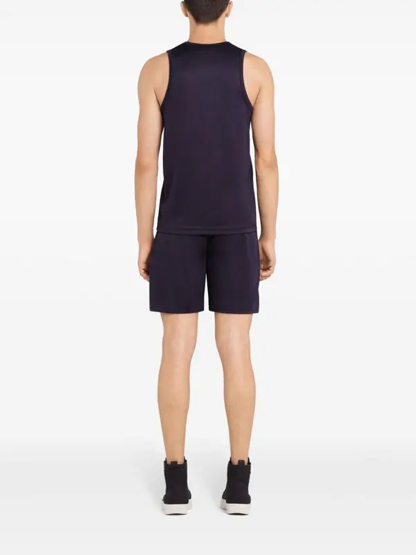 COURREGES Jersey Track Shorts - Blue