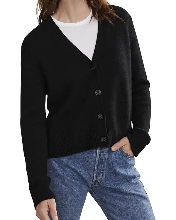 Jenni Kayne Colette Cashmere Cardigan - Black