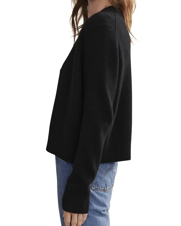 Jenni Kayne Colette Cashmere Cardigan - Black