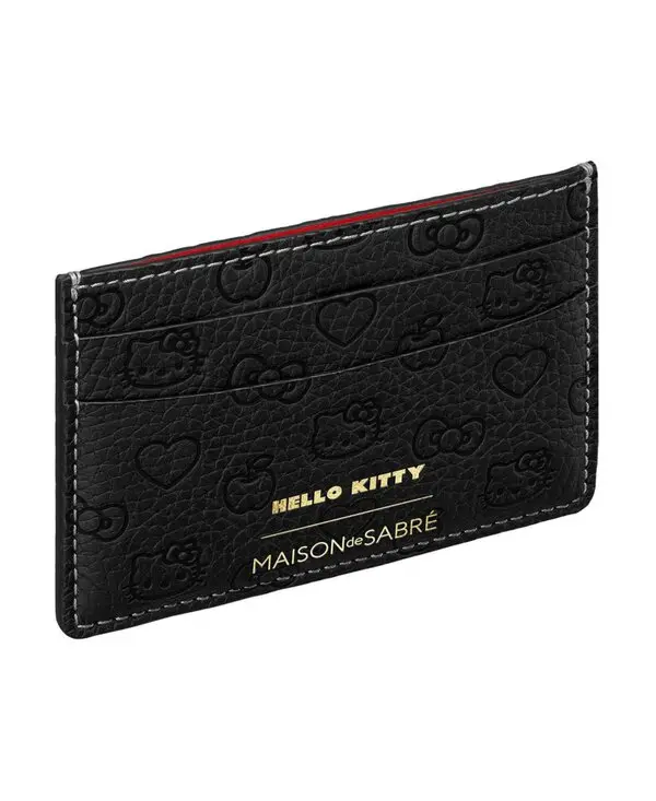 MAISON DE SABRE Hello Kitty Leather Card Holder