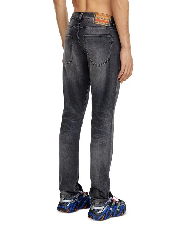 DIESEL® D-strukt Slim Fit Jeans - Black/denim