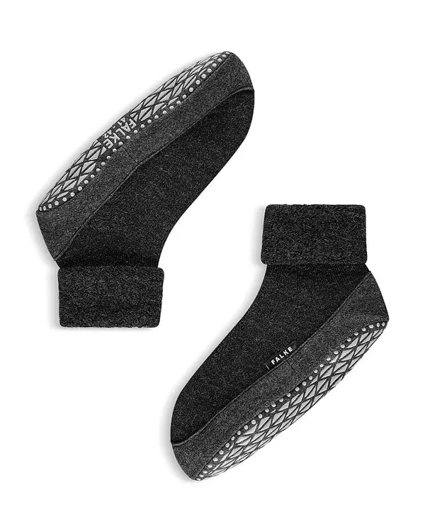 Falke Cosyshoe Socks - Anthracite Melange