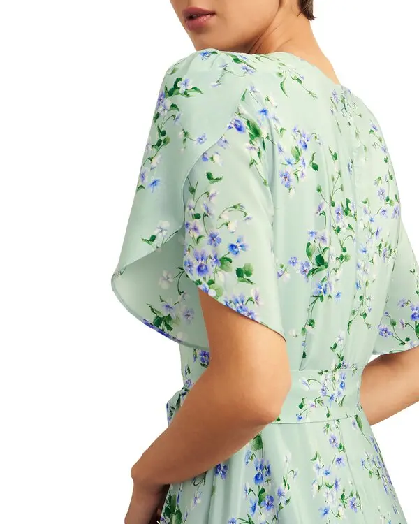 HOBBS LONDON Sophia Silk Midi Dress
