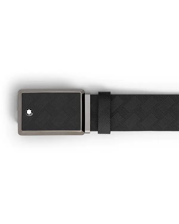 Montblanc Extreme 3.0 Leather Plaque Buckle Belt