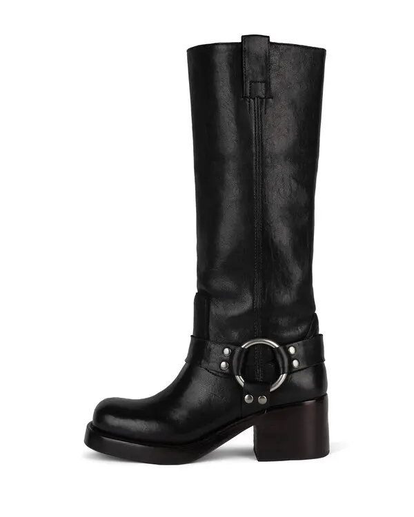 Jeffrey Campbell Reflectn Harness Strap Riding Boots