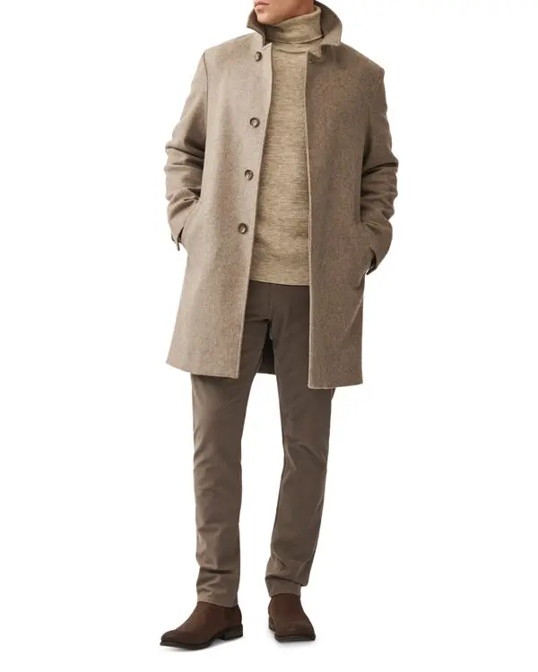 Rodd & Gunn Mt Florence Wool Blend Overcoat